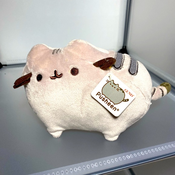 Pusheen | Toys | Pusheen Nwt 34 Grey With Stripes | Poshmark